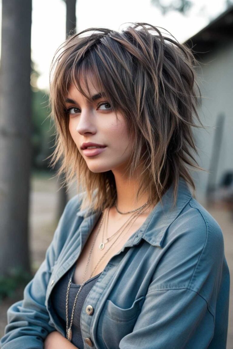 Wolf Cut Hair Ideas For Women [Bold, Edgy and Trendy Look]
