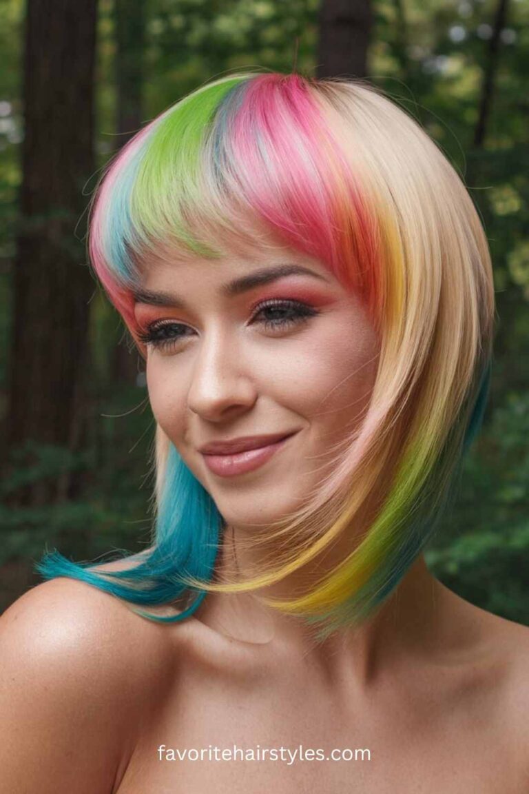 2 Block Cut hairstyle - Chic & Cute