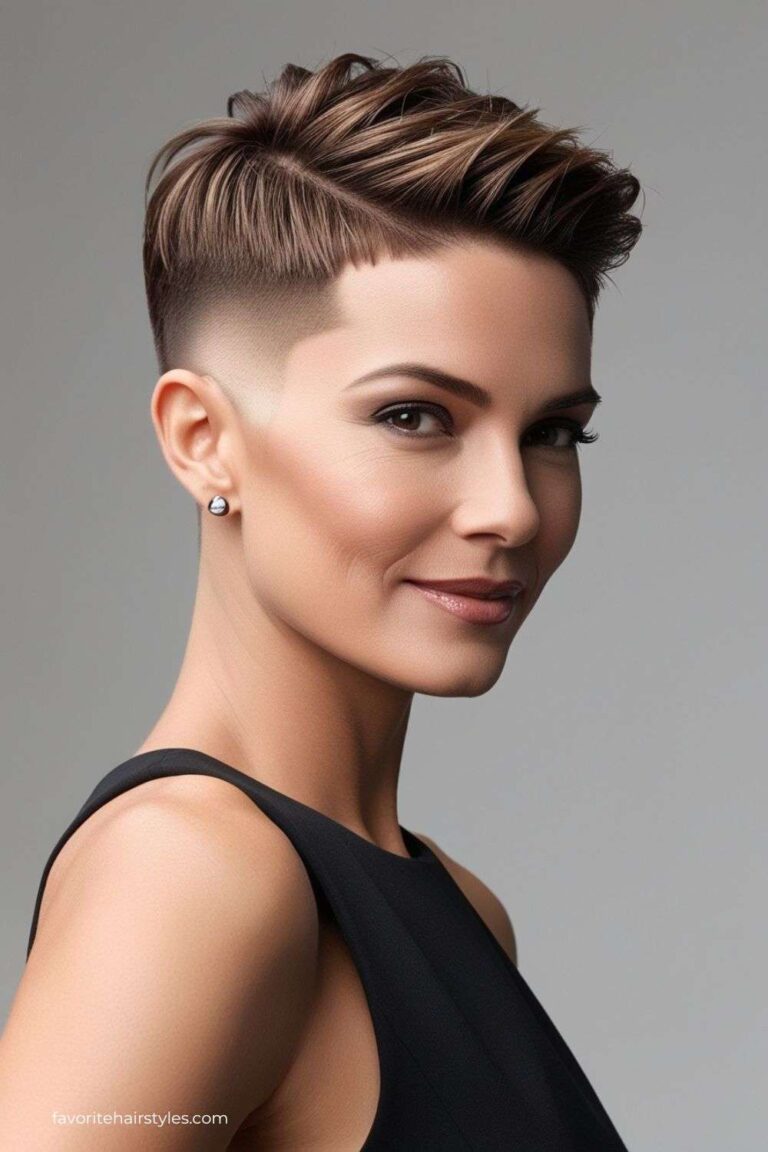 Short Hairstyles With Fade - Chic and Bold
