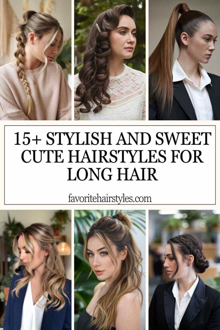 Cute Hairstyles For Long Hair - Stylish and Sweet