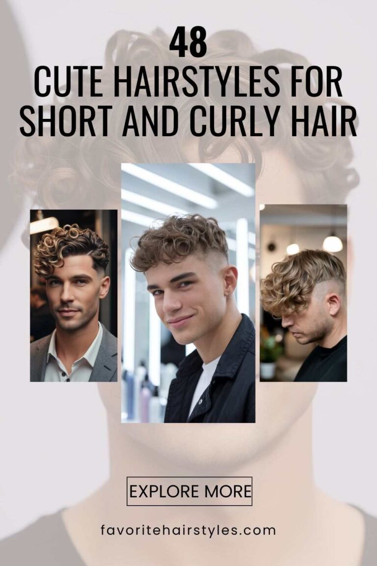 48 Cute Hairstyles For Short and Curly Hair - Favorite Hair Styles ...