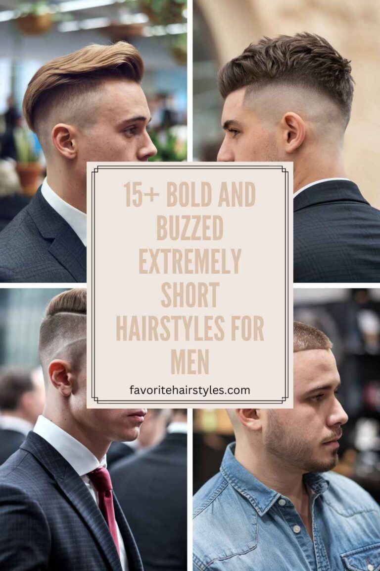 15+ Bold and Buzzed Extremely Short Hairstyles For Men - Favorite Hair ...