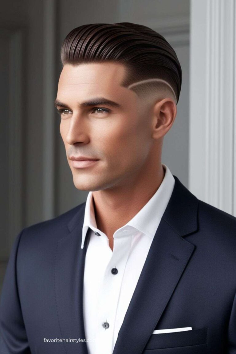 Gentleman's Cut Hairstyle - Sharp & Sophisticated