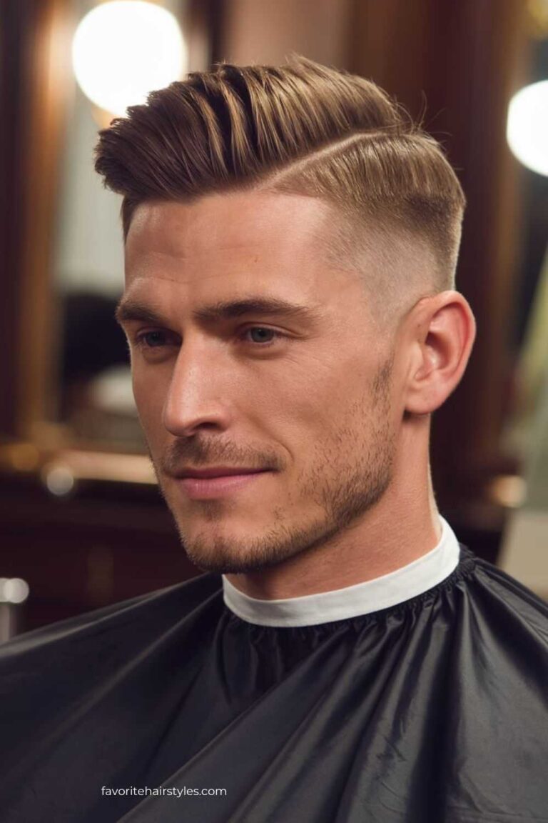 Gentleman's Cut Hairstyle - Sharp & Sophisticated