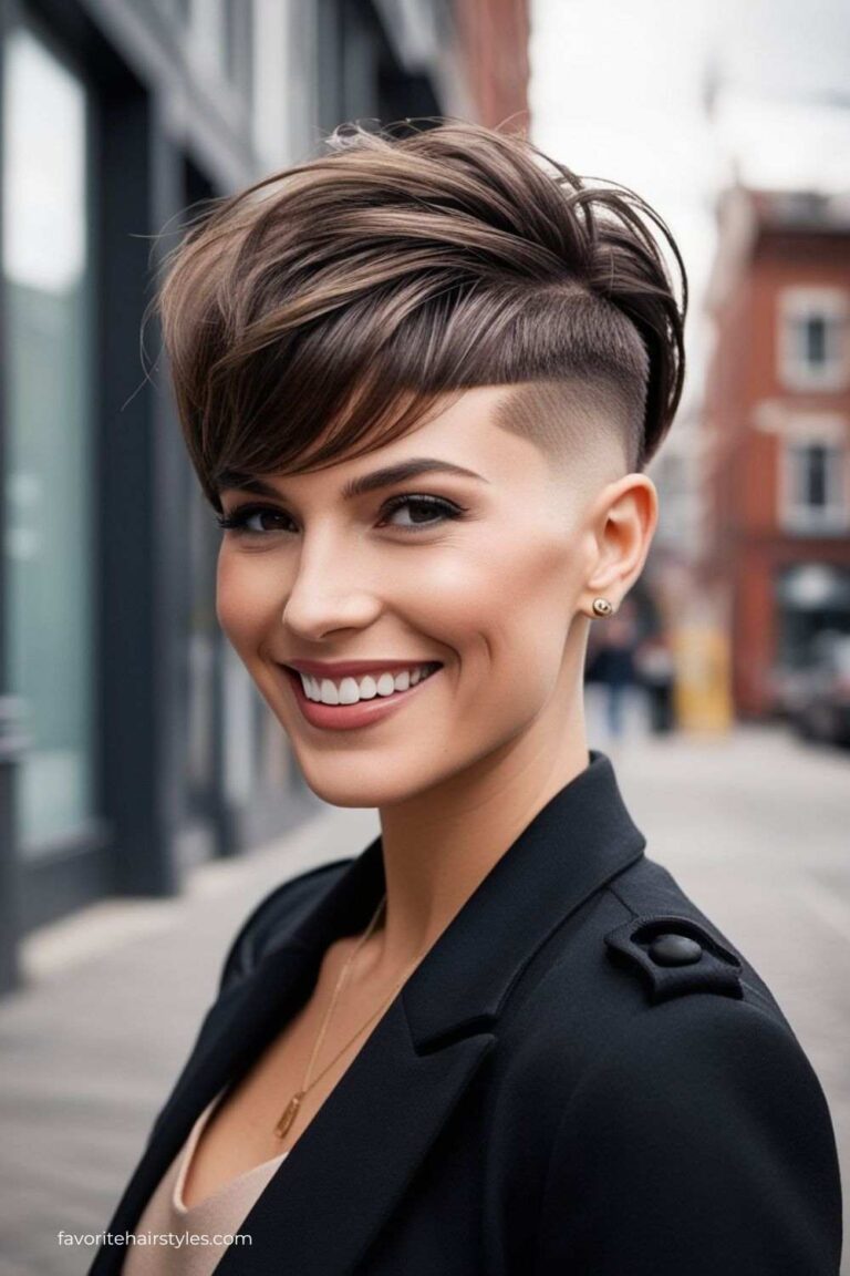 Short Hairstyles With Fade - Chic and Bold