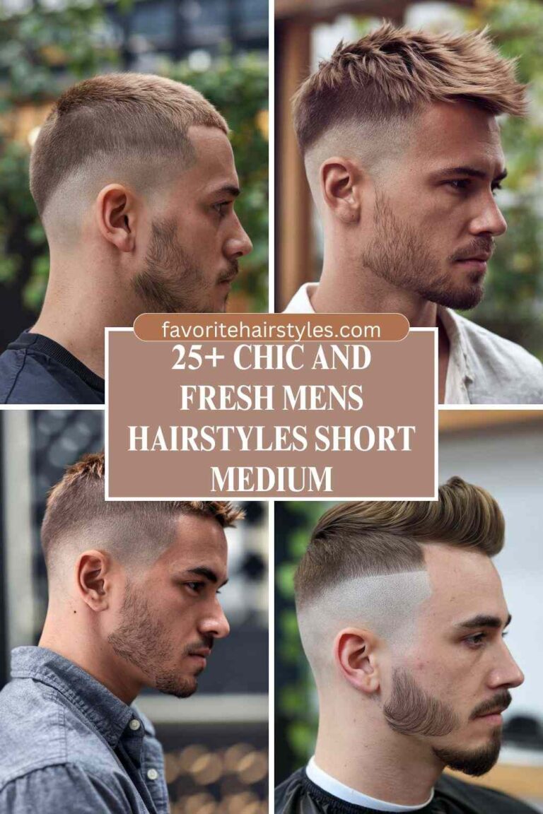 Mens Hairstyles Short Medium - Chic and Fresh