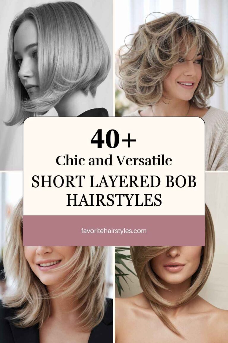 40+ Chic and Versatile Short Layered Bob Hairstyles - Favorite Hair ...