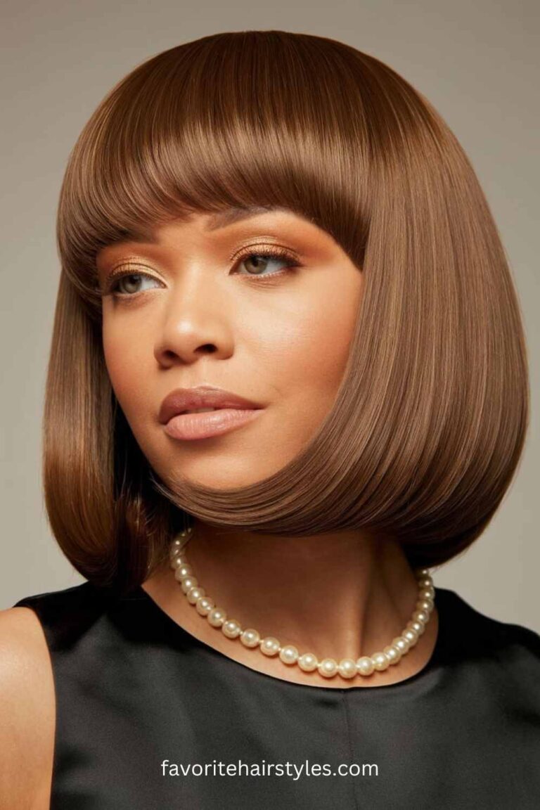 2 Block Cut hairstyle - Chic & Cute
