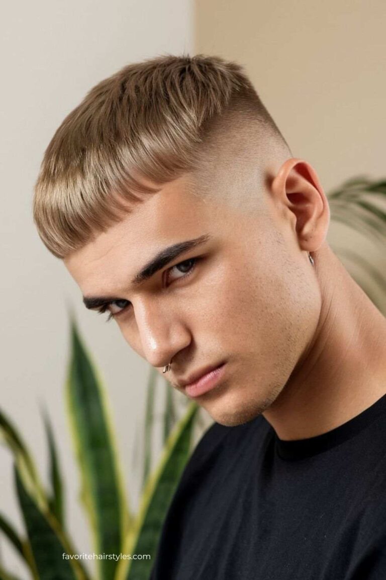Bowl Cut Hairstyle Ideas for Mens, Guys