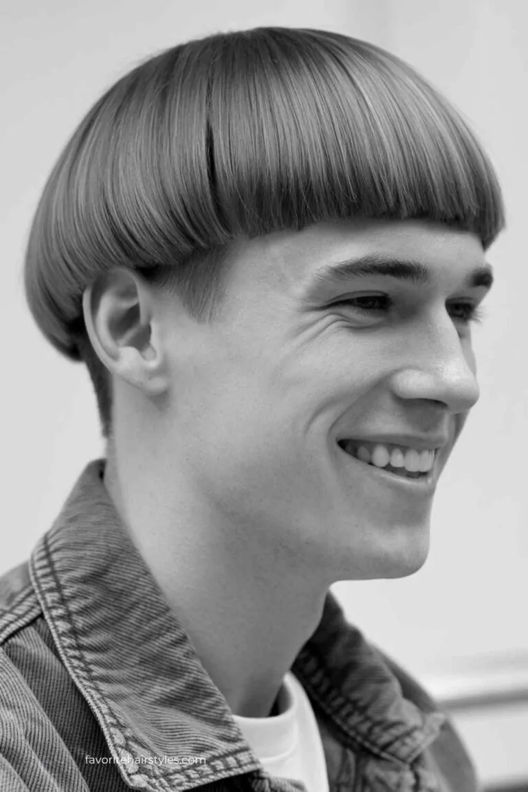 Bowl Cut Hairstyle Ideas for Mens, Guys