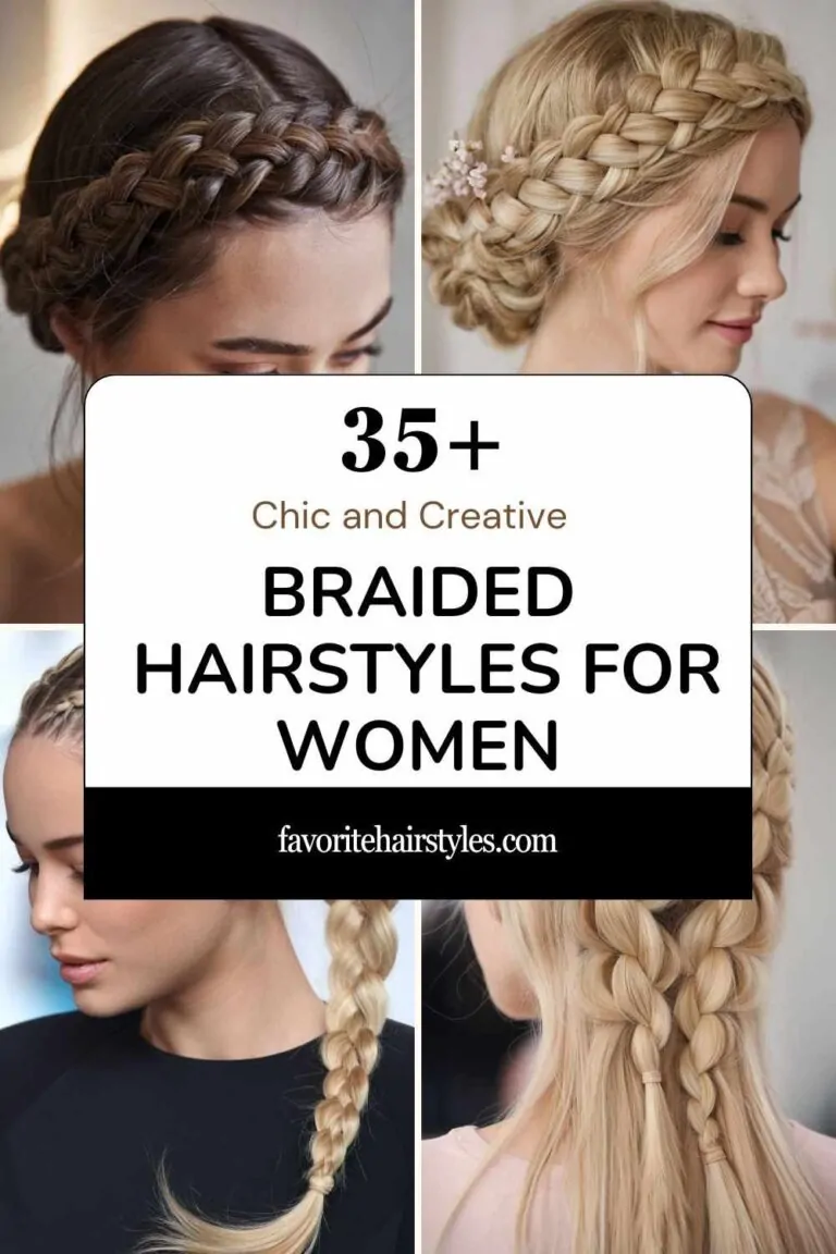 Braided Hairstyles for Women - Chic and Creative