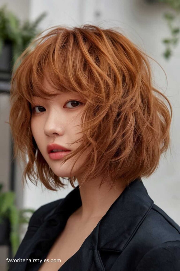 Korean Wolf Cut Ideas For Medium Hair Ideas