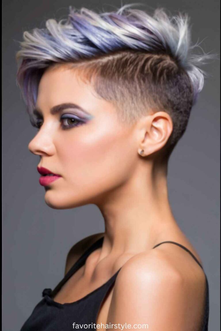 Short Side Shaved Hairstyles Ideas