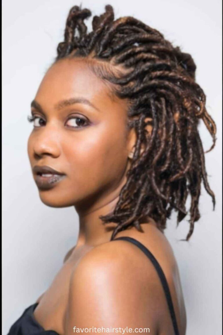 Loc Styles For Short Hair Ideas