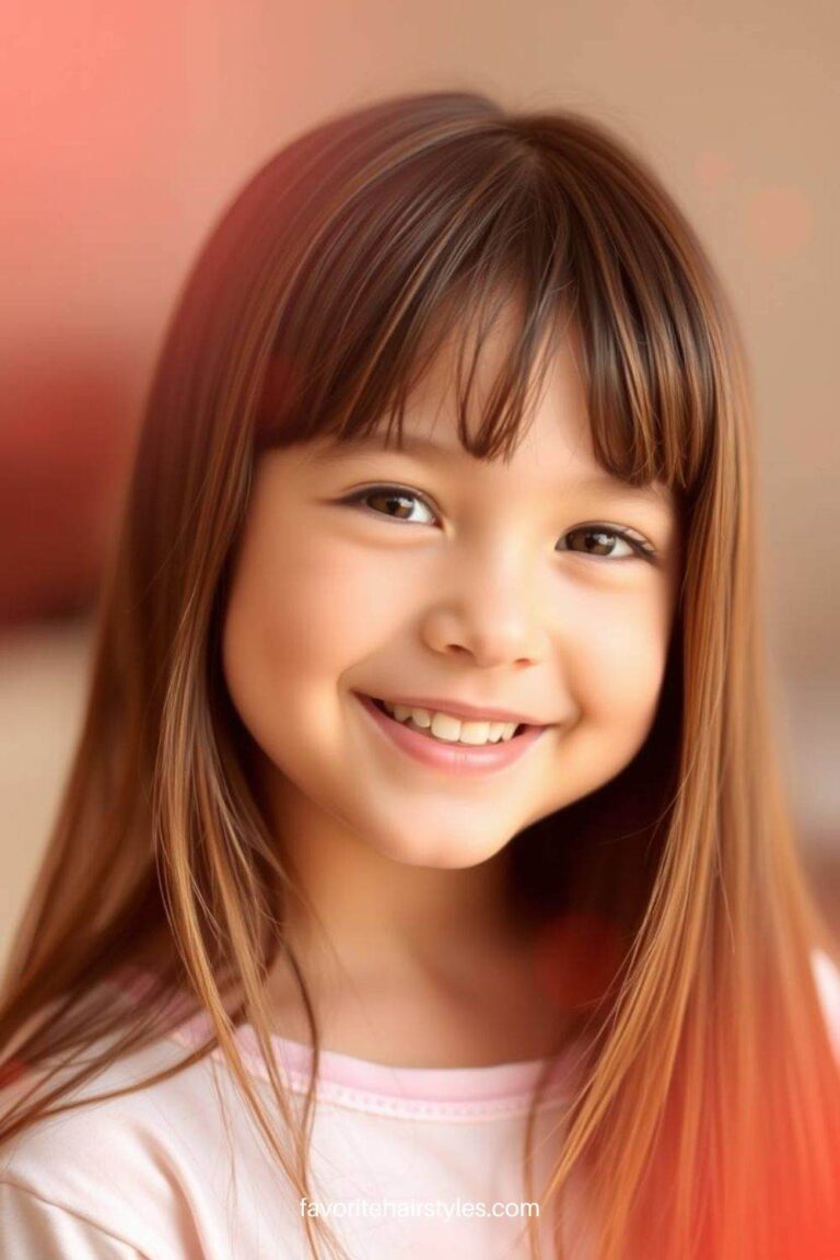 Kid's Hairstyles with Bangs