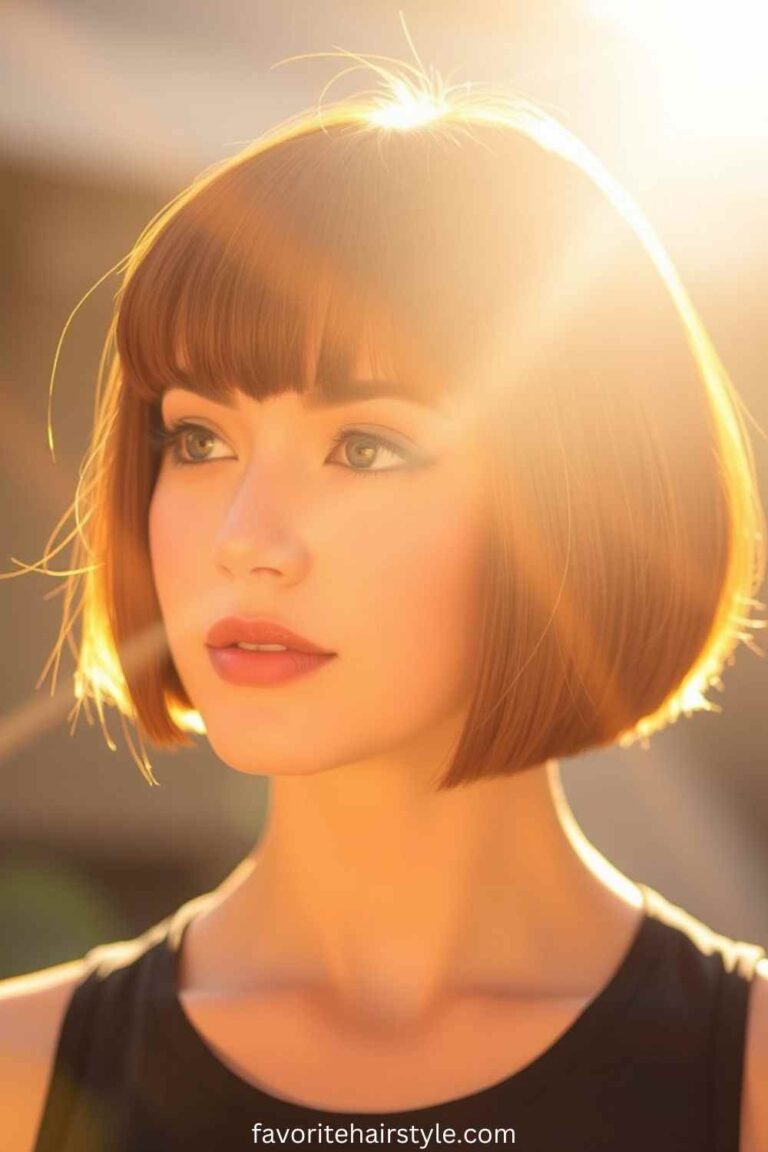 Undercut Bob With Bangs Ideas