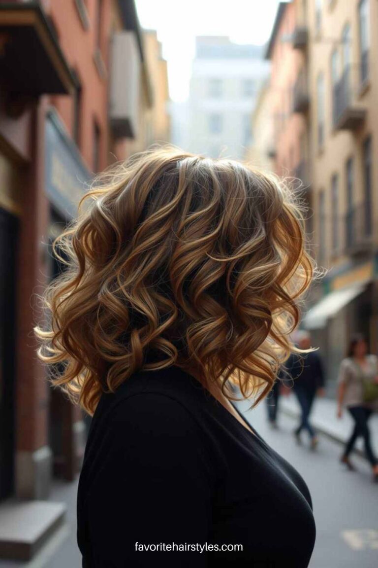 Butterfly Cut Wavy Hair Ideas