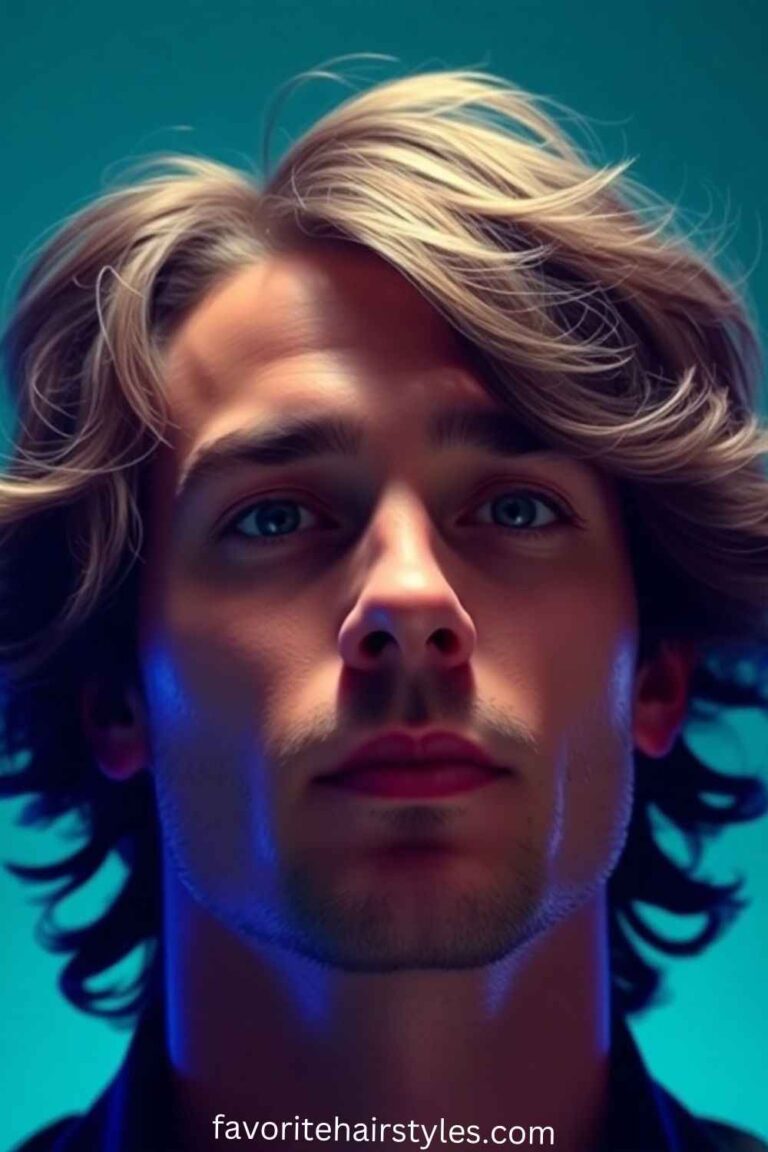 30 Stylish Look Men's Medium Length Wavy Hairstyles Ideas - Favorite ...