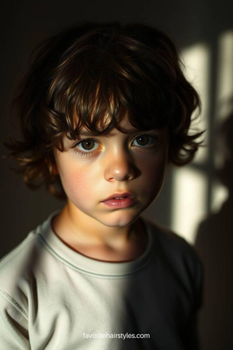 Kid's Hairstyles with Bangs