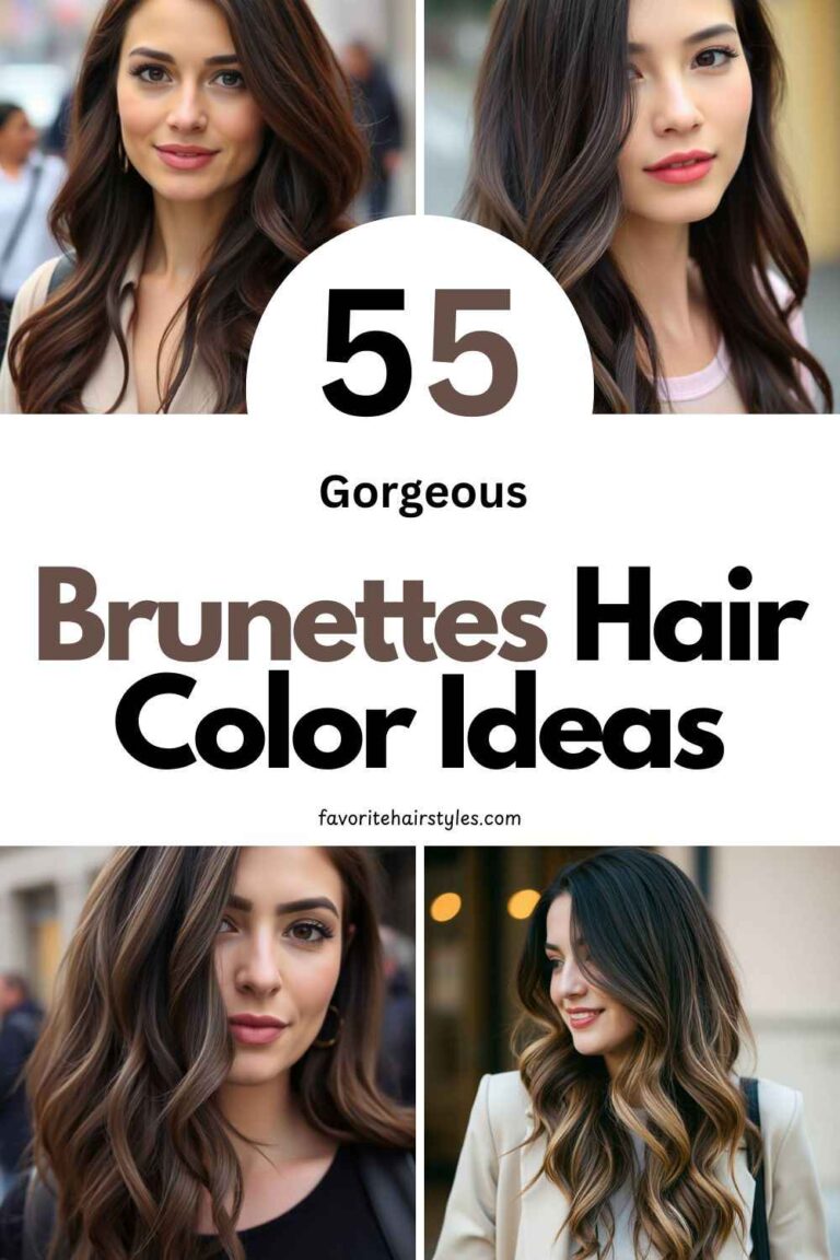55 Gorgeous Brunettes Hair Color Ideas - Favorite Hair Styles | Trendy ...