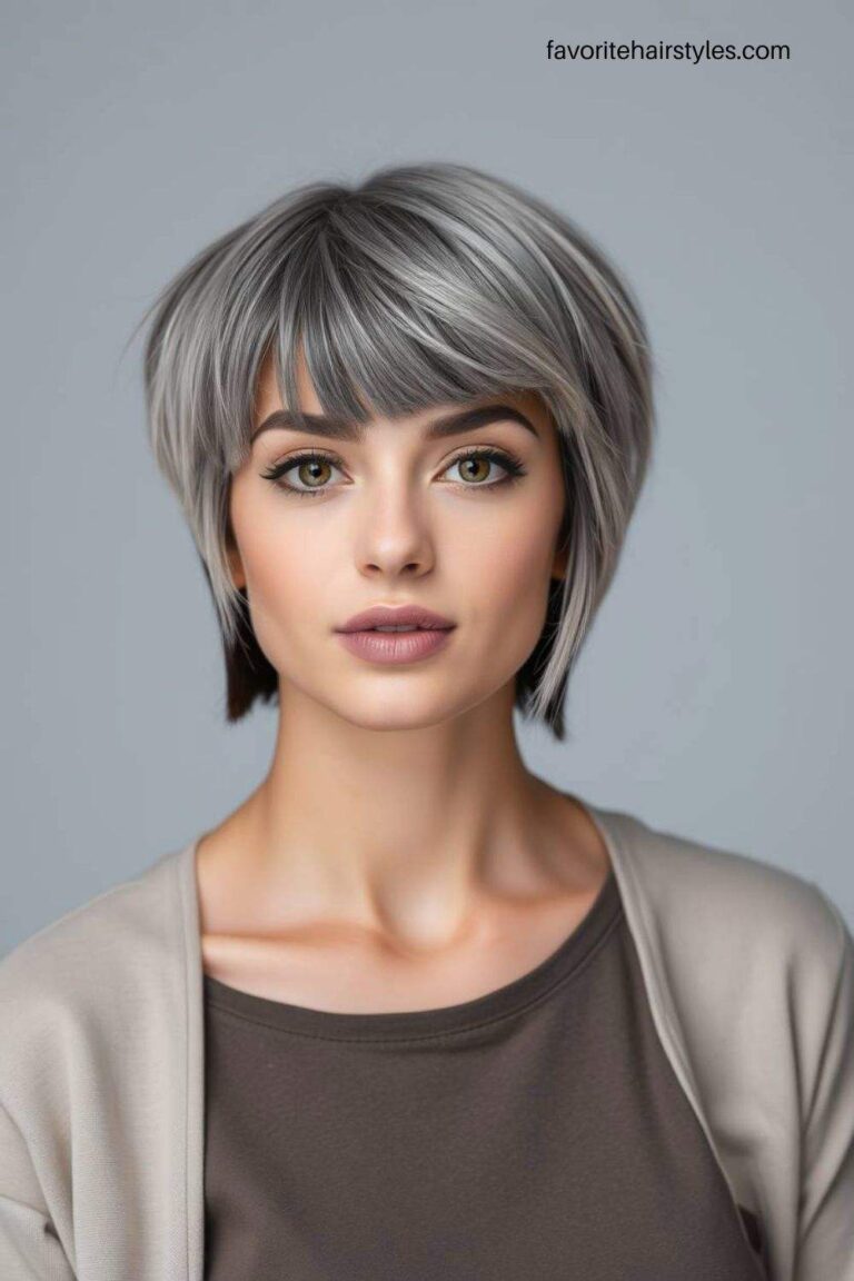 48 Ultimate Grey Hair Short Lowlights Ideas - Favorite Hair Styles ...