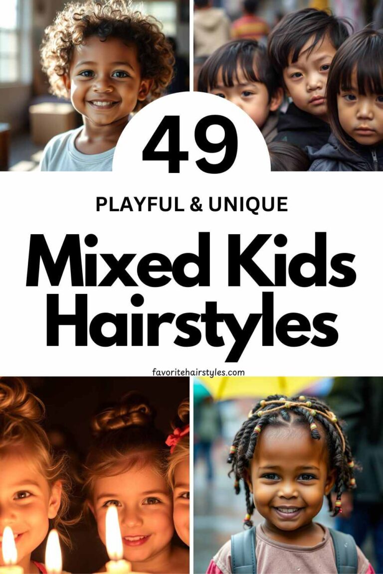 Mixed Kids Hairstyles