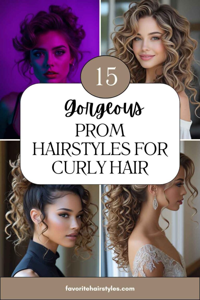 15 Gorgeous Prom Hairstyles For Curly Hair - Favorite Hair Styles ...
