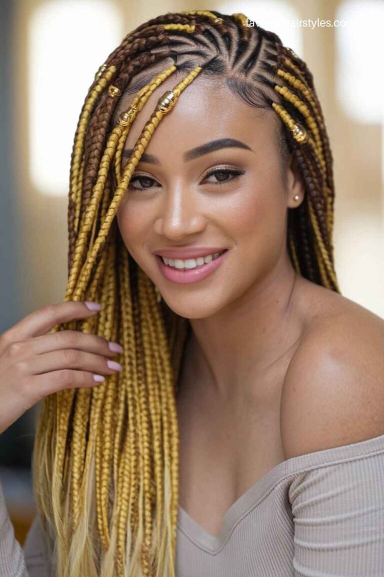 25 Radiant Lemon Fulani Braids Hairstyles - Favorite Hair Styles ...