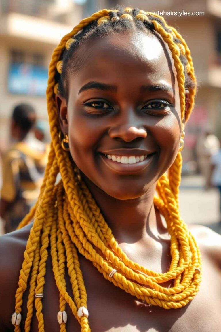 25 Radiant Lemon Fulani Braids Hairstyles - Favorite Hair Styles ...