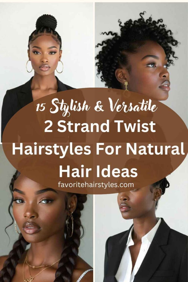 15 Stylish & Versatile 2 Strand Twist Hairstyles For Natural Hair Ideas ...
