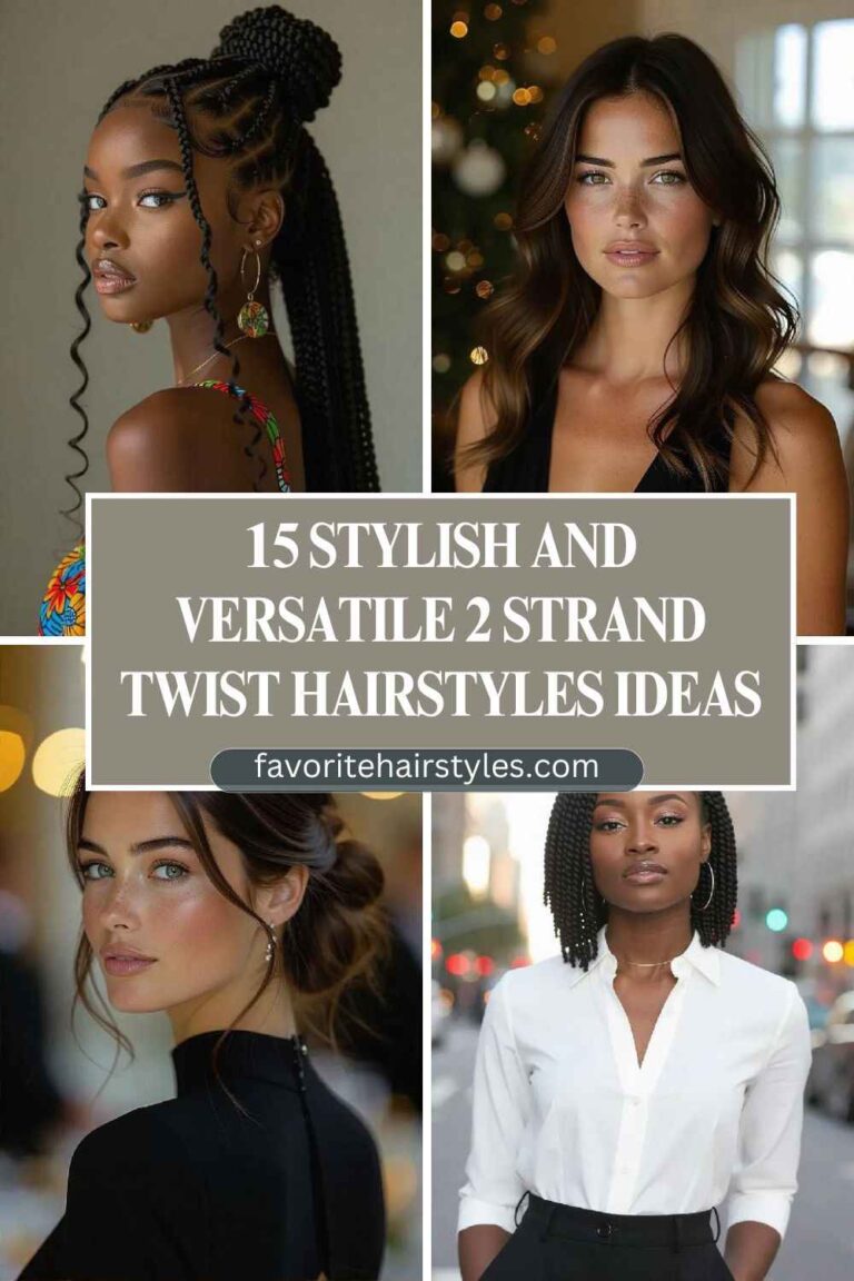 15 Stylish and Versatile 2 Strand Twist Hairstyles Ideas - Favorite ...