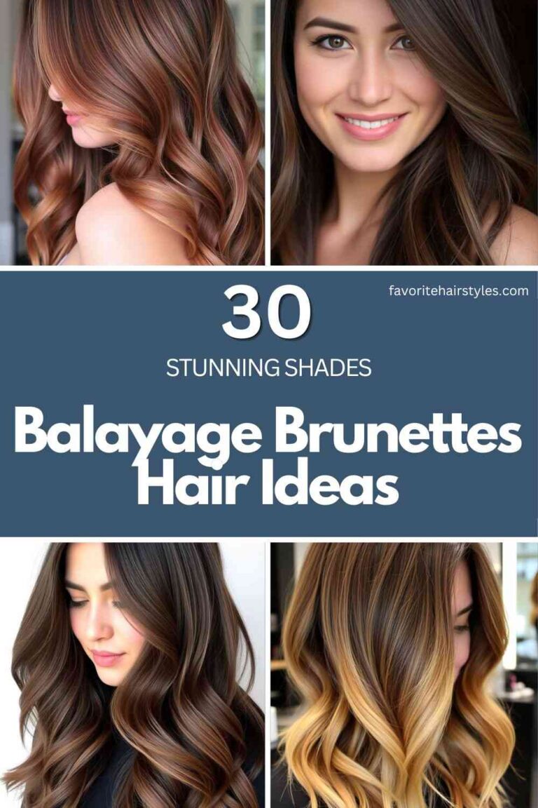30 Stunning Shades Balayage Brunettes Hair Ideas - Favorite Hair Styles ...