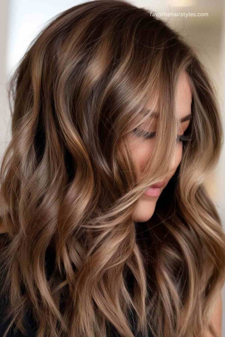 35 Chic & Radiant Light Brown Hair with Highlights - Favorite Hair ...