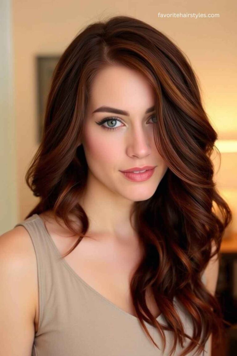 30 Stunning Dark Auburn Hair Color Ideas - Favorite Hair Styles ...