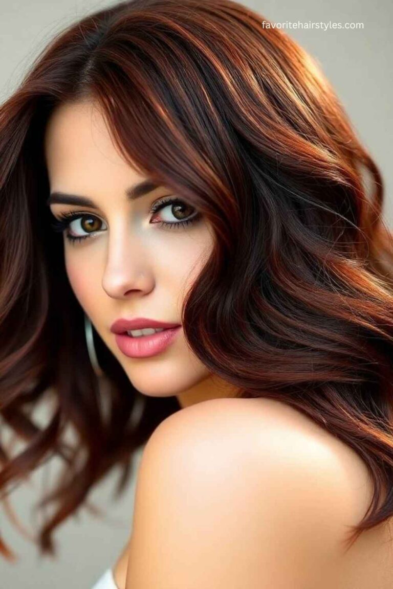 30 Stunning Dark Auburn Hair Color Ideas - Favorite Hair Styles ...