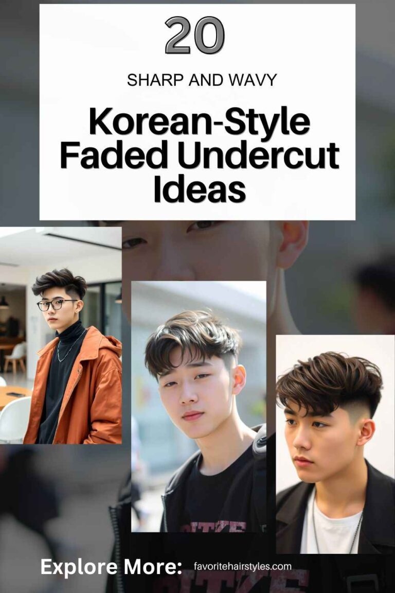 20 Sharp and Wavy Korean-Style Faded Undercut Ideas - Favorite Hair ...