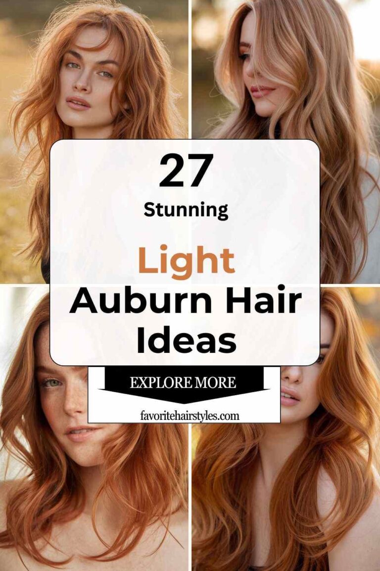 27 Stunning Light Auburn Hair Ideas - Favorite Hair Styles | Trendy ...