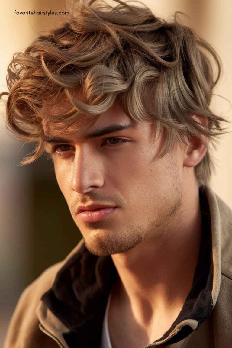 28 Edgy & Effortless Medium Wolf Cut for Men - Favorite Hair Styles ...