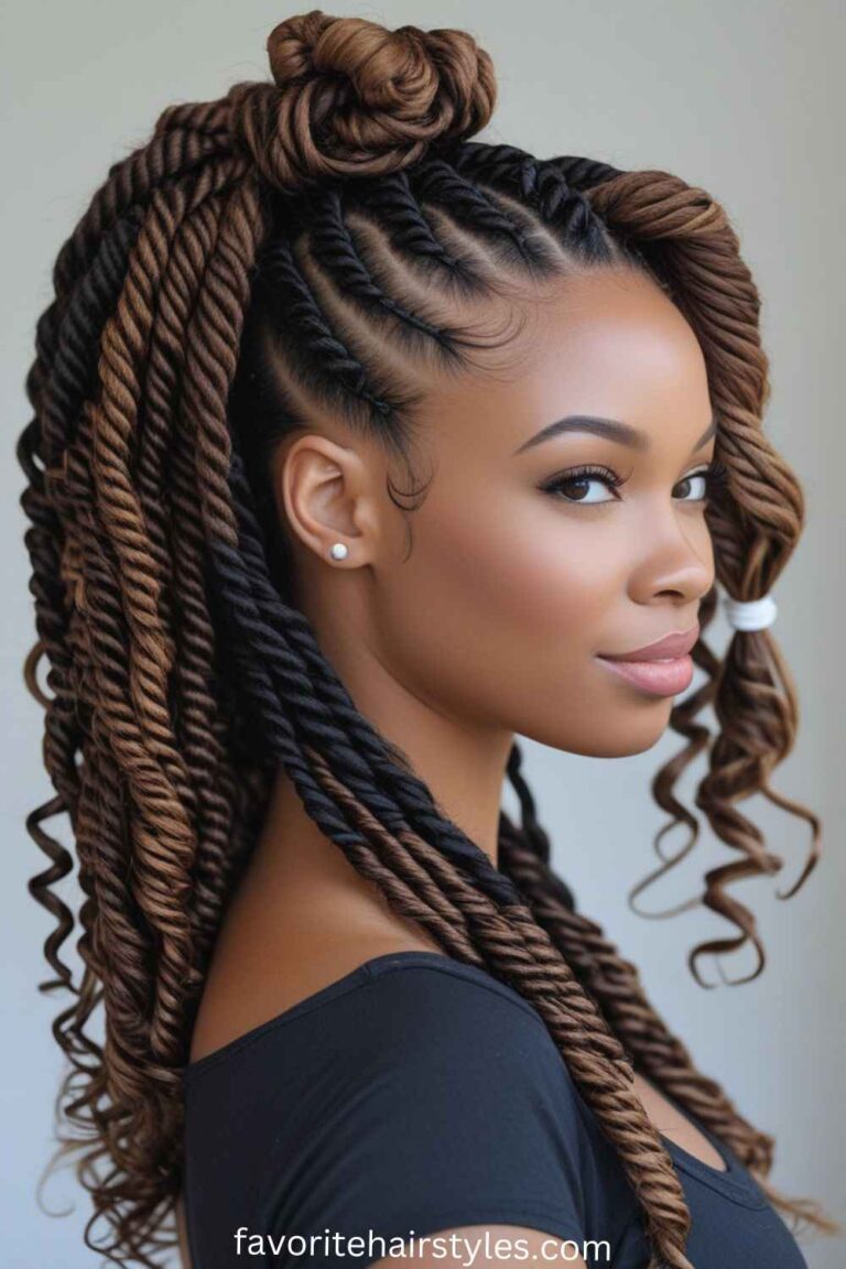 20 Trendy & Stylish Two Strand Twist Hairstyles Ideas - Favorite Hair ...
