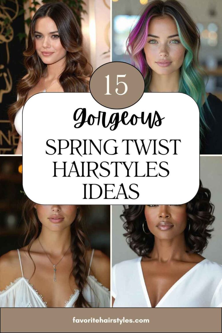 15 Gorgeous Spring Twist Hairstyles Ideas - Favorite Hair Styles ...