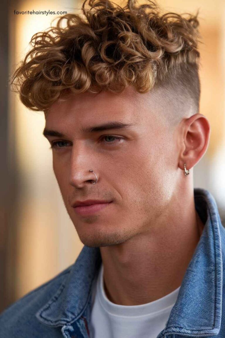 30 Trendy & Textured Curly Wolf Cut for Men - Favorite Hair Styles ...