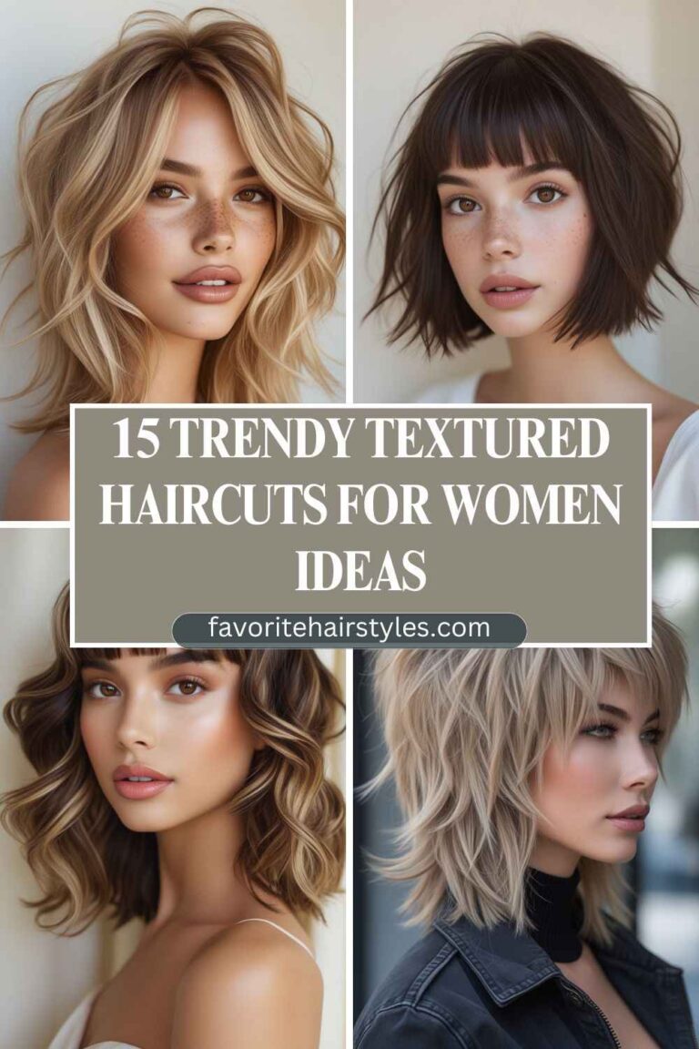 15 Trendy Textured Haircuts for Women Ideas - Favorite Hair Styles ...