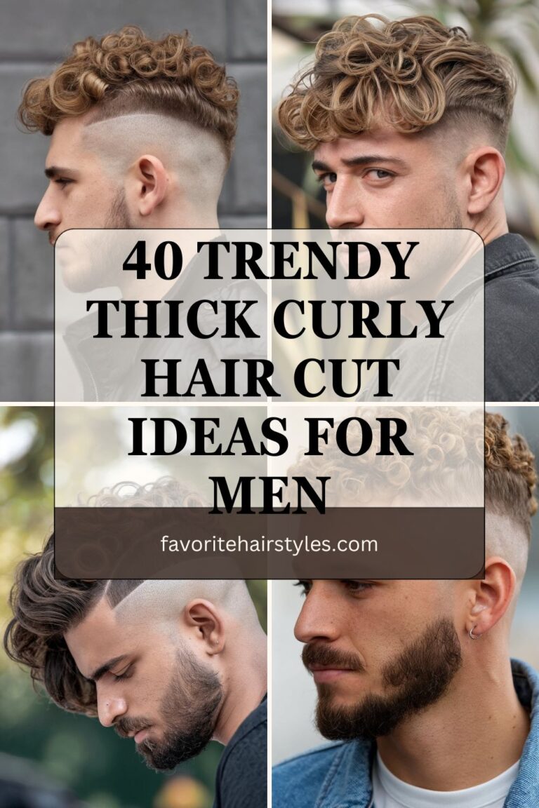 40 Trendy Thick Curly Hair Cut Ideas For Men - Favorite Hair Styles ...