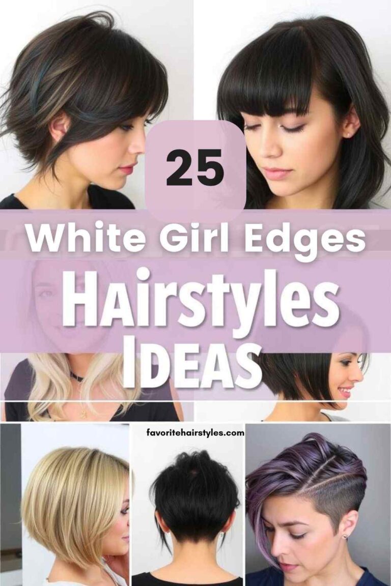 Amazing White Girl Edges Hairstyles Ideas - Favorite Hair Styles ...