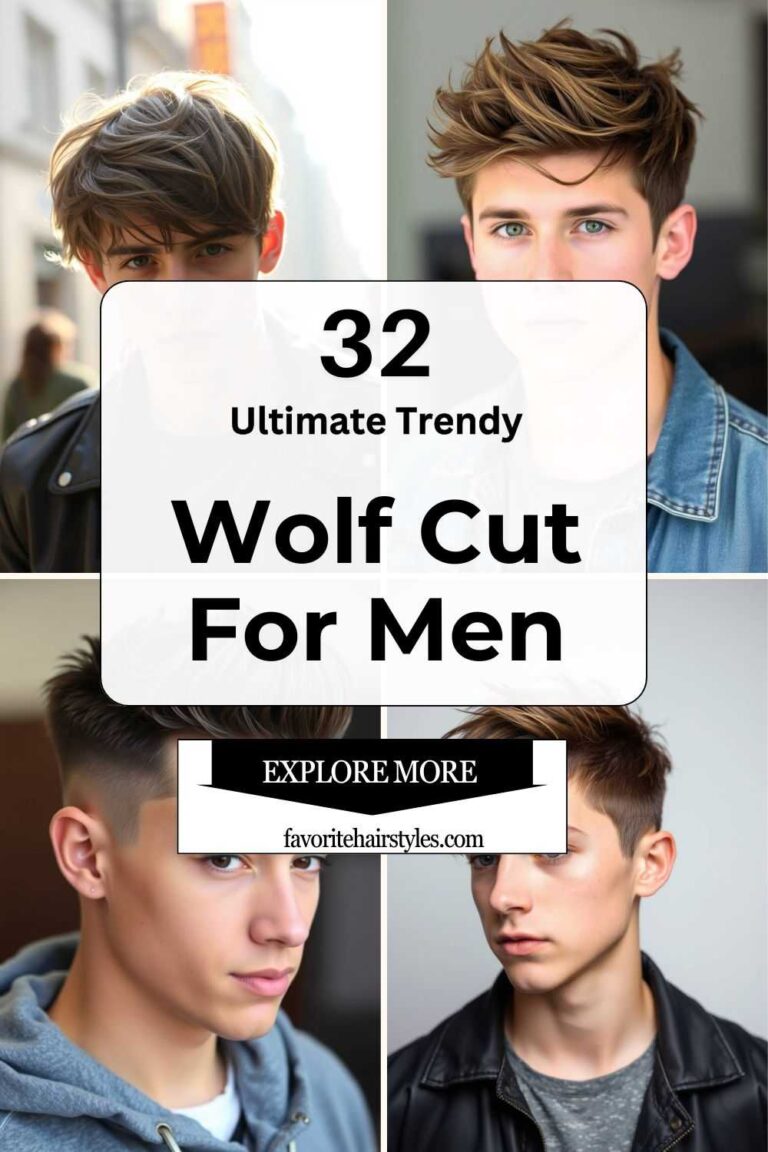 32 Ultimate Trendy Wolf Cut For Men - Favorite Hair Styles | Trendy ...
