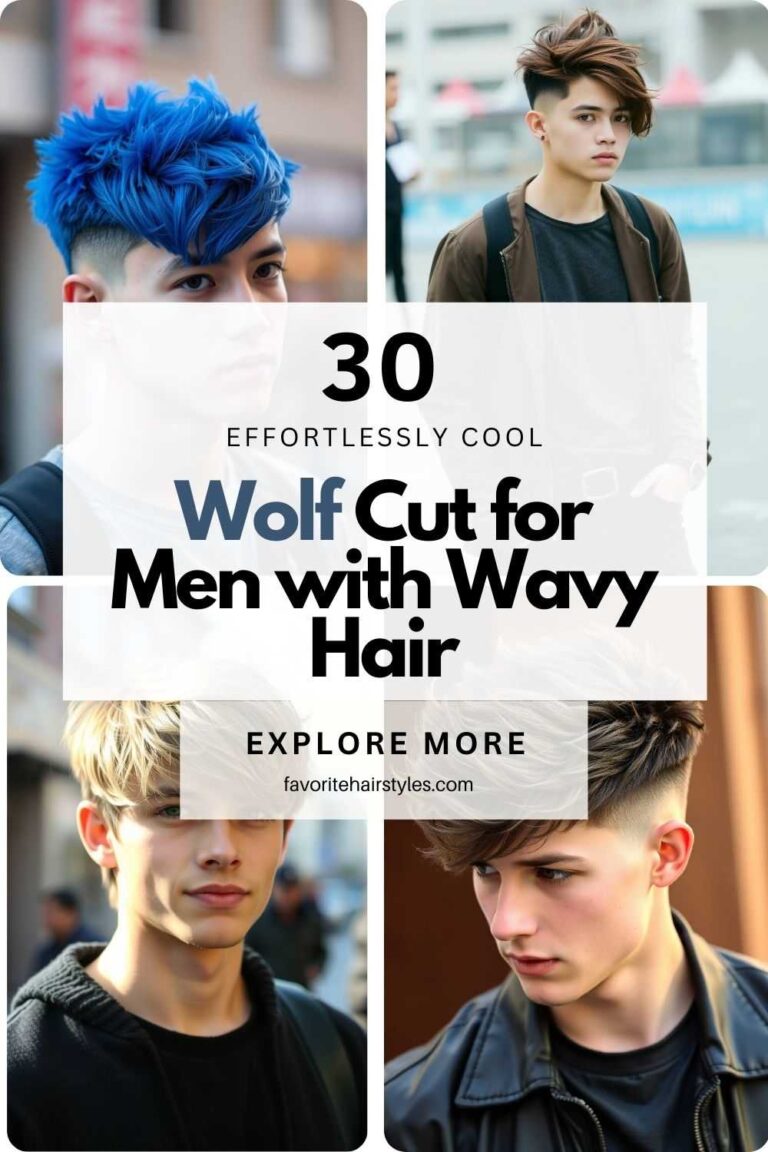 30 Effortlessly Cool Wolf Cut for Men with Wavy Hair - Favorite Hair ...