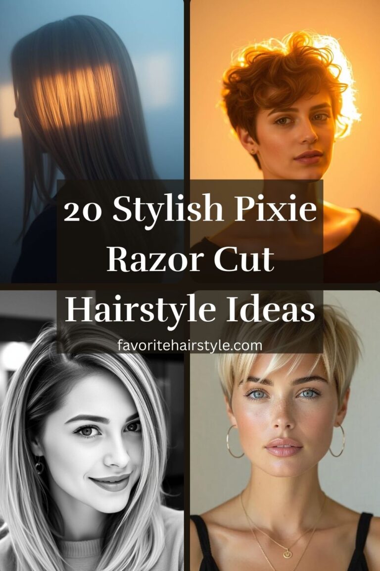 Stylish Pixie Razor Cut Hairstyle Ideas - Favorite Hair Styles | Trendy ...