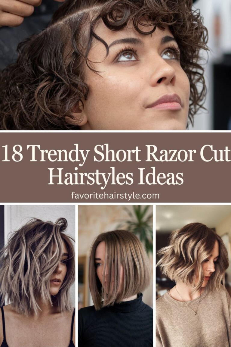 Trendy Short Razor Cut Hairstyles Ideas - Favorite Hair Styles | Trendy ...