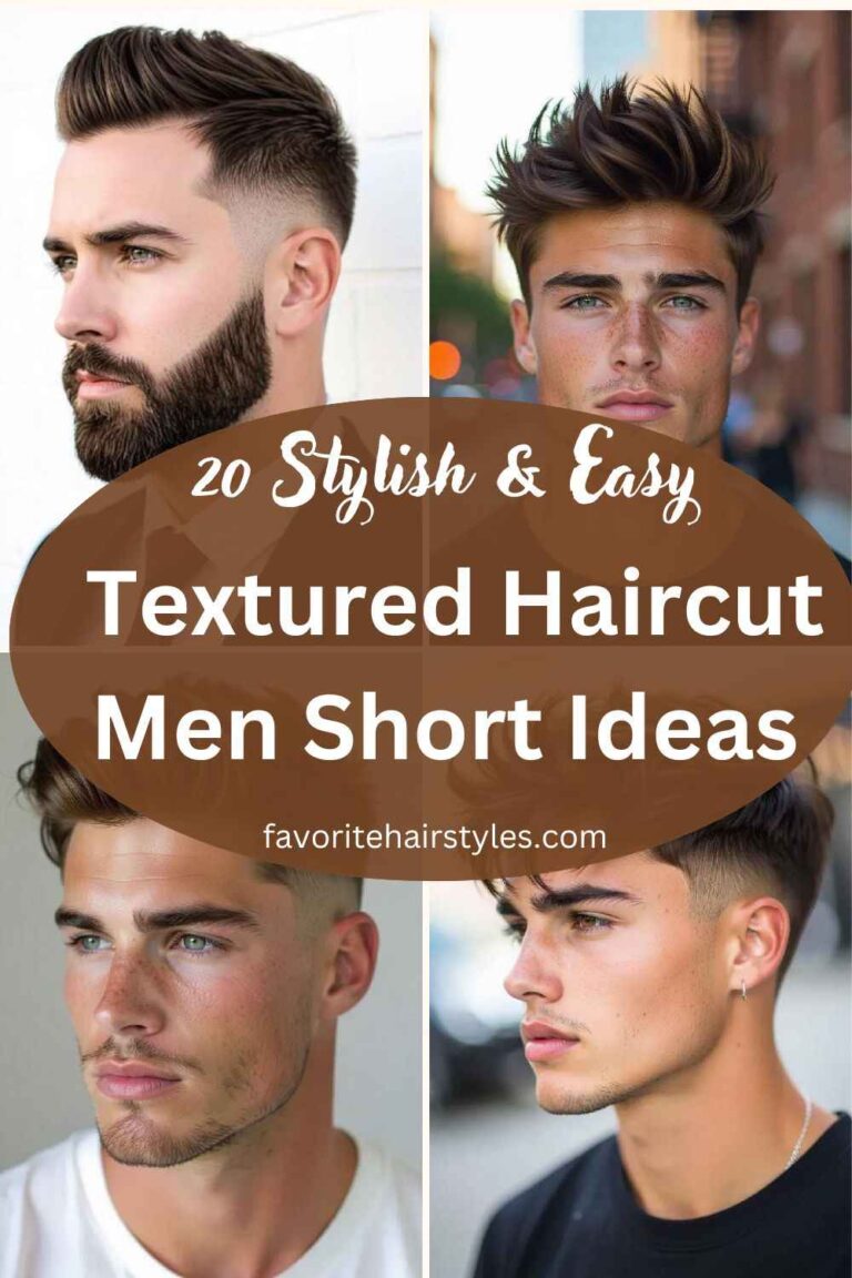 20 Stylish & Easy Textured Haircut Men Short Ideas - Favorite Hair ...