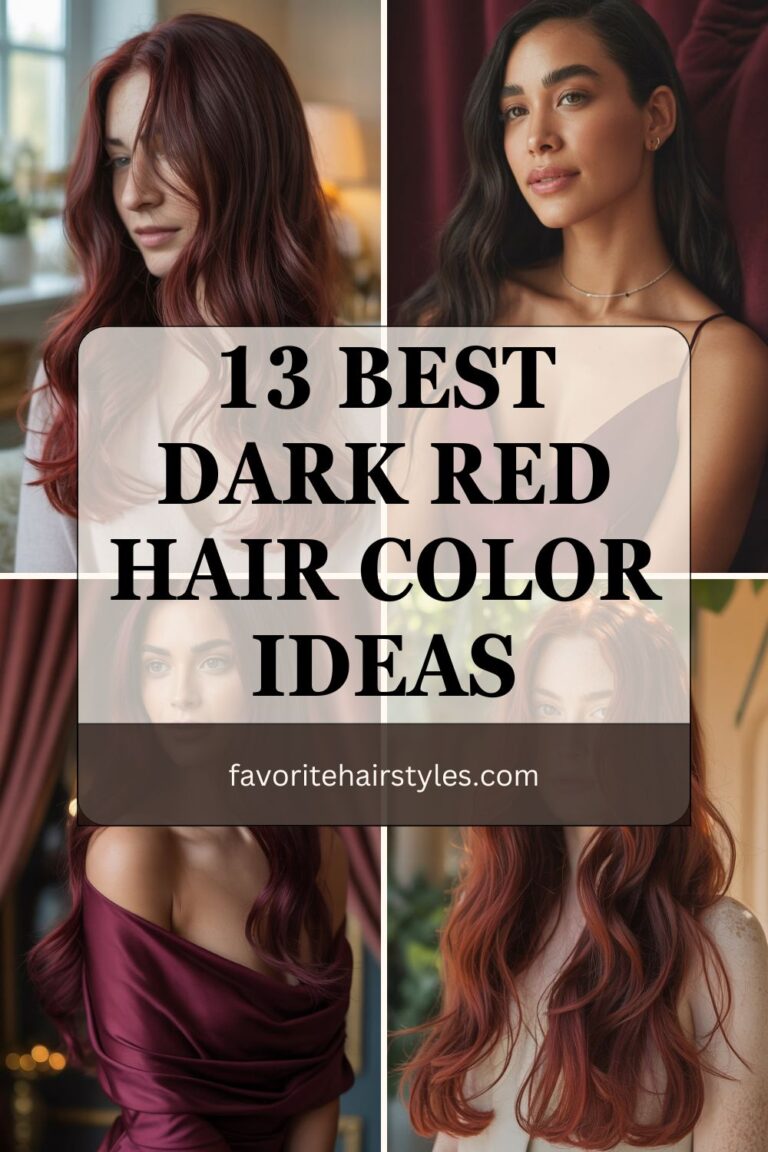 Best Dark Red Hair Color Ideas - Favorite Hair Styles | Trendy Haircuts ...
